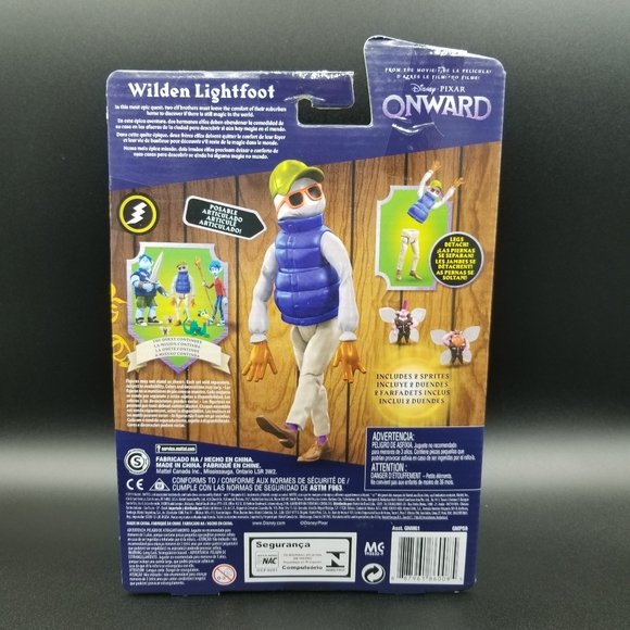 Disney | Toys | Disneys Onward Wilden Lightfoot 6 Action Figure Mattel ...